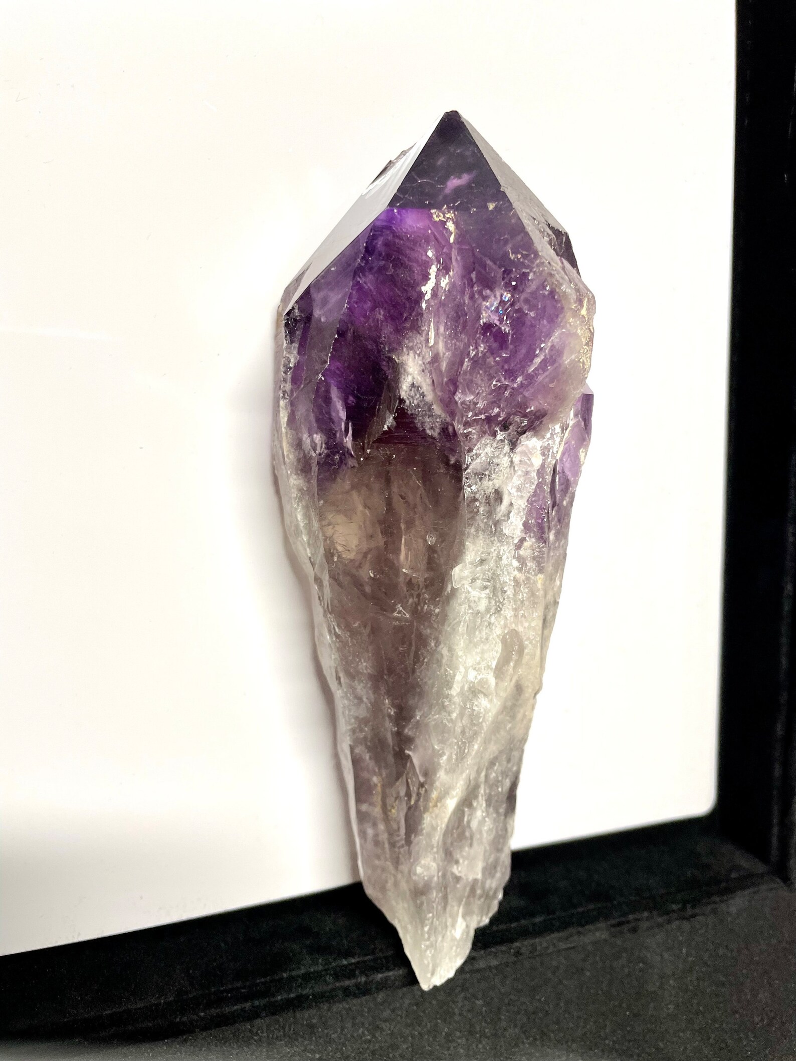 Big Natural Scepter Dragon Tooth Amethyst, Rare Find, 7.5" Unpolished ...