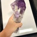 Big Natural Scepter Dragon Tooth Amethyst, Rare Find, 7.5" Unpolished ...