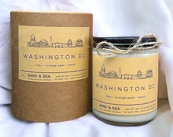 Washington DC Soy Wax Candle - Etsy