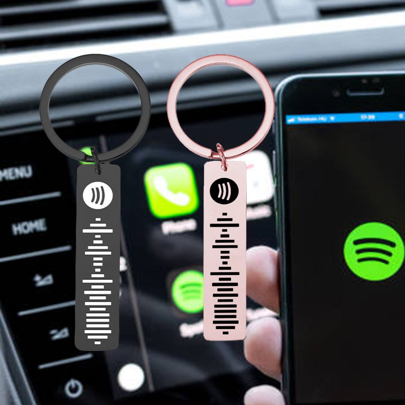 Spotify Keychain - Etsy