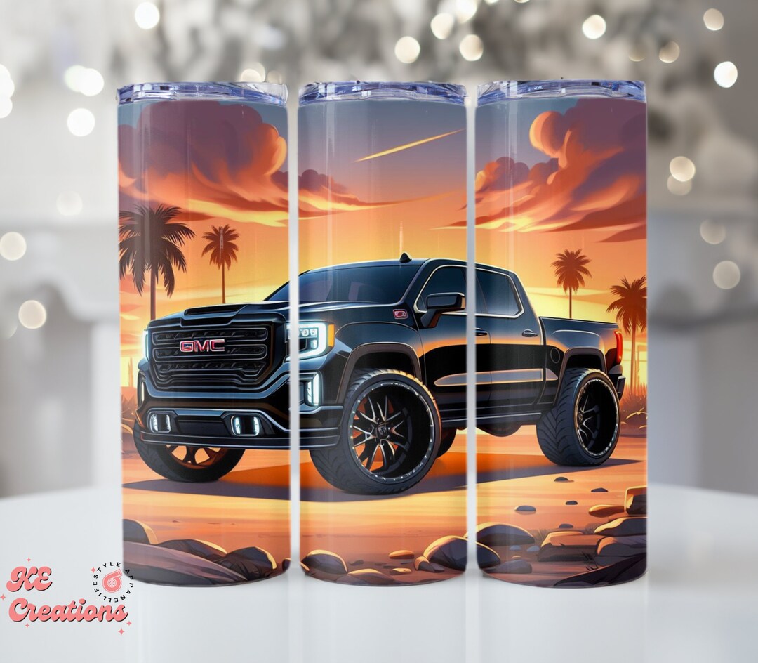 Custom 20oz Stainless Tumbler| GMC Truck - Etsy
