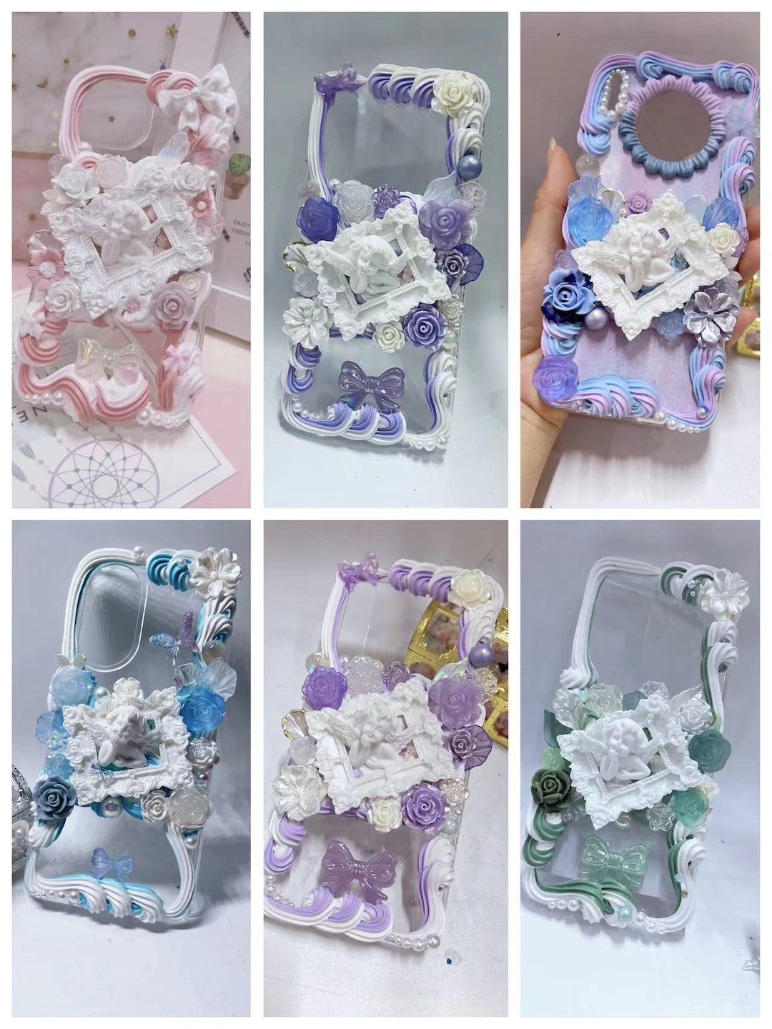 DIY Decoden Cream Phone Case - Etsy