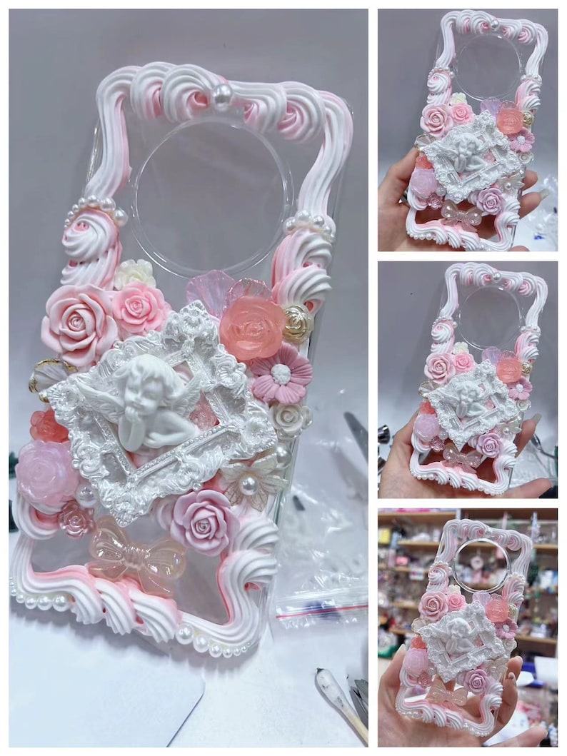 DIY Decoden Cream Phone Case - Etsy