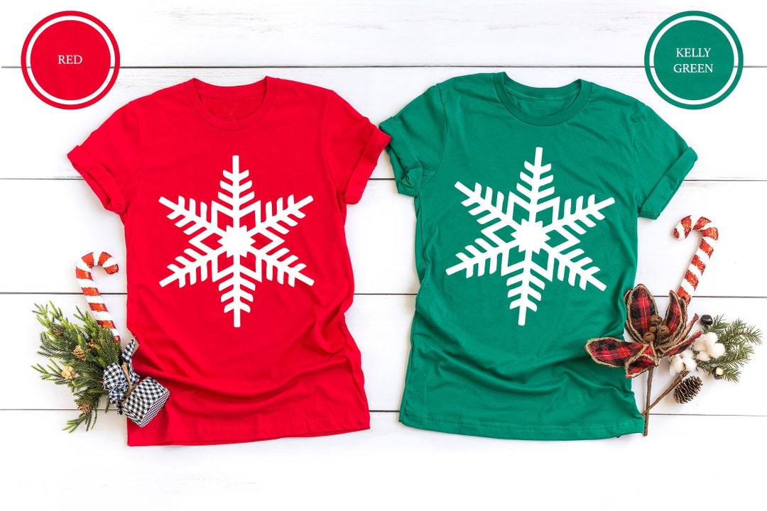 Winter Snowflake Shirt, Women Snowflake Shirt, Cute Holiday Shirts ...