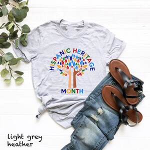 National Hispanic Heritage Month Shirt, Celebrating Hispanic Heritage ...
