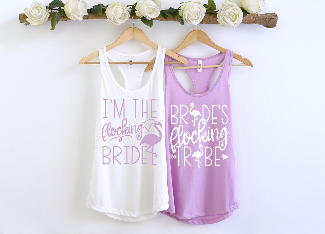 Flamingo Bachelorette, Miami Bachelorette, Bachelorette Party Tanks, I ...