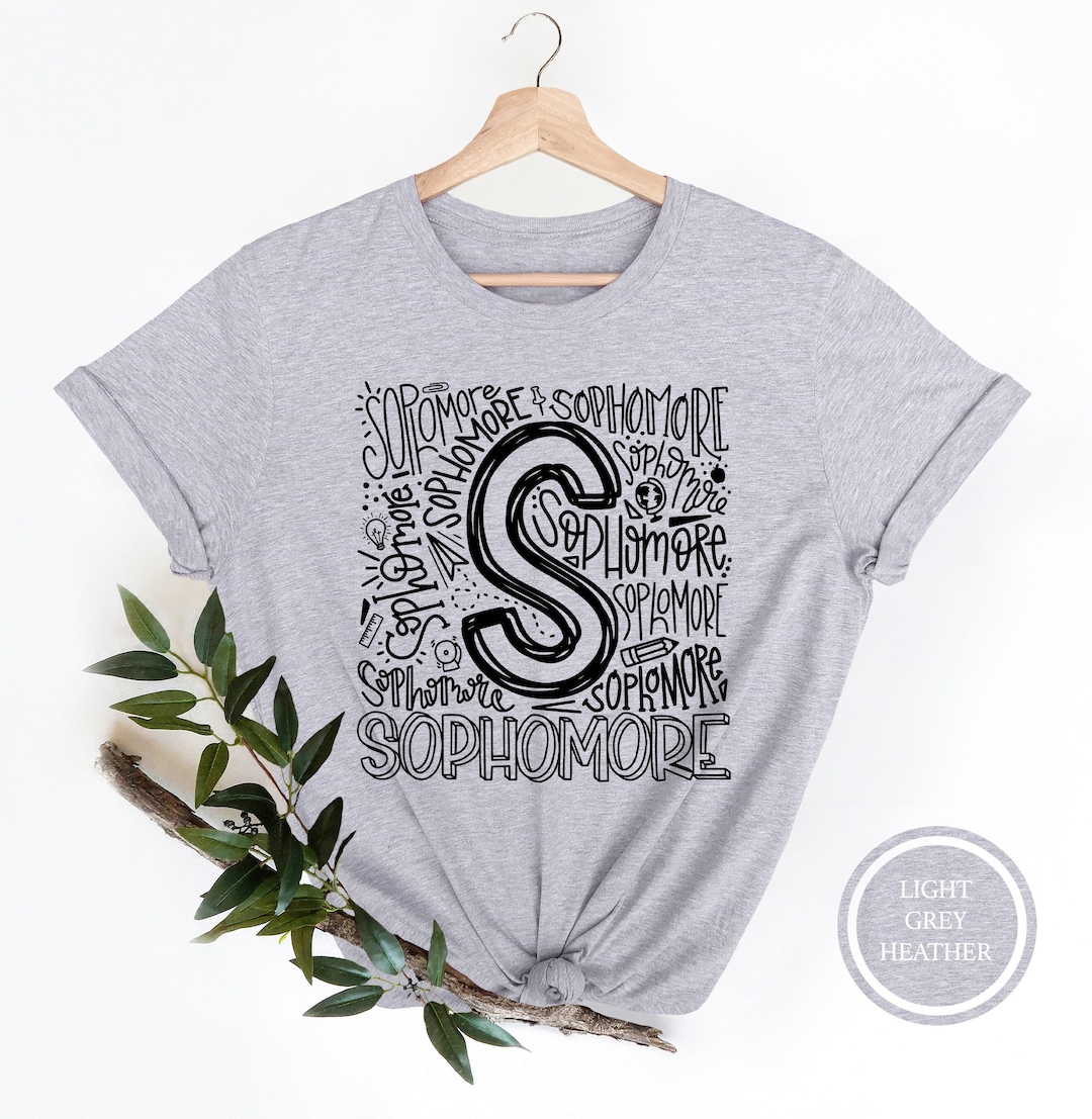 High School T-shirt, 10th Grade Shirt, Sophomore Shirt, Sophomore ...