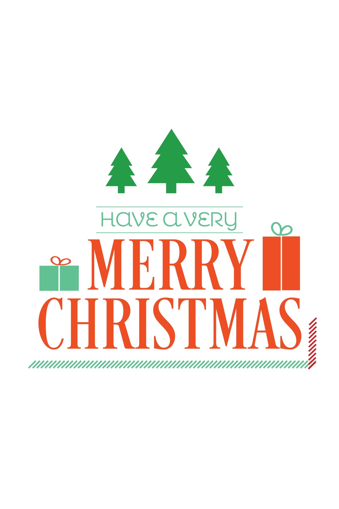 Have a Very Merry Christmas Card - Etsy