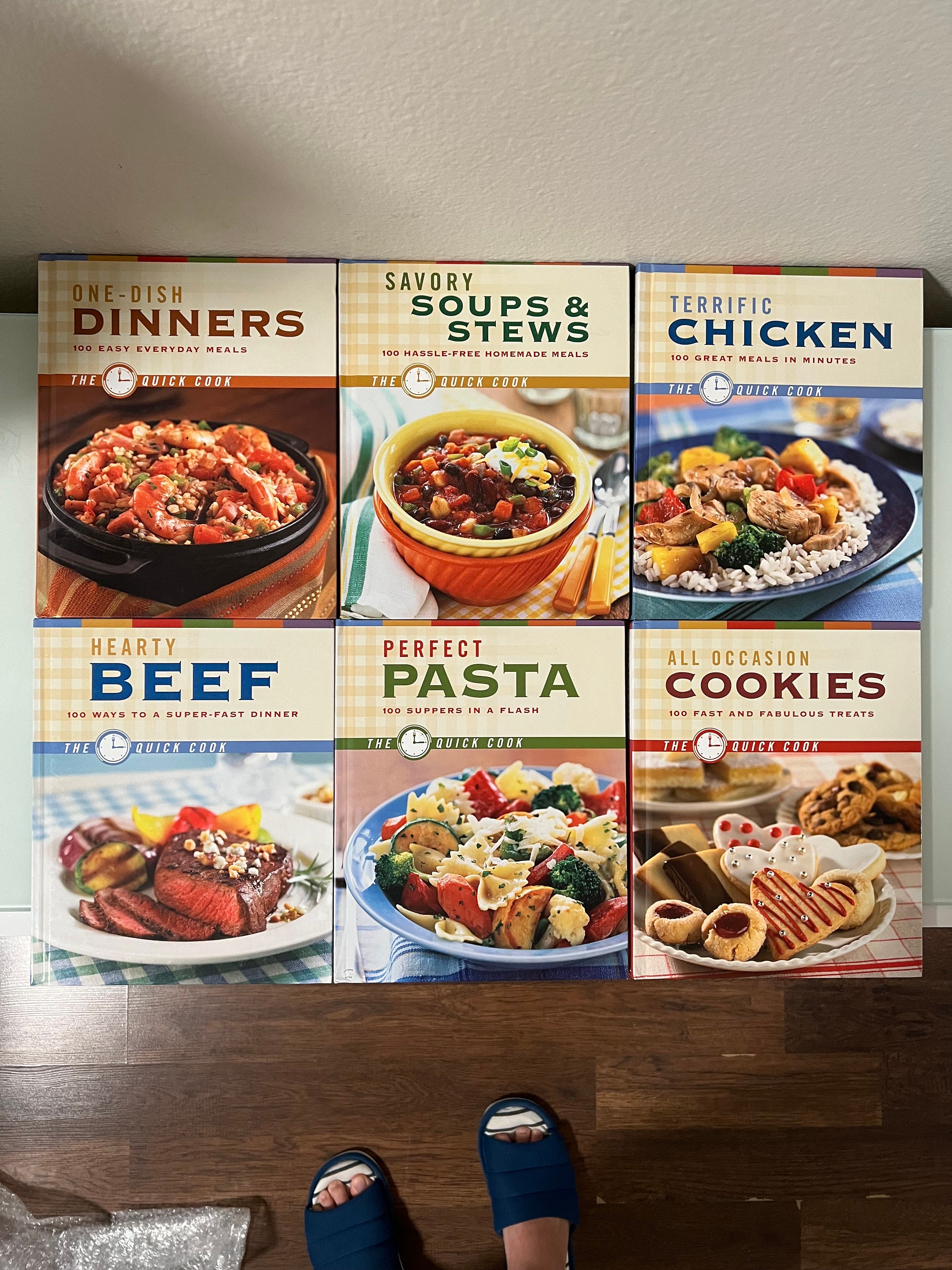 Hardcover Cook Books Set of 6 - Etsy