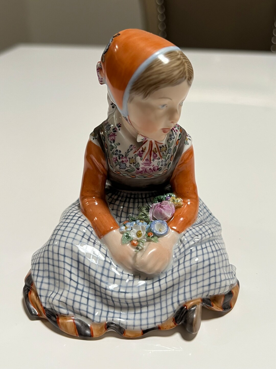 Vintage Royal Copenhagen Girl Figurine 12420 - Etsy