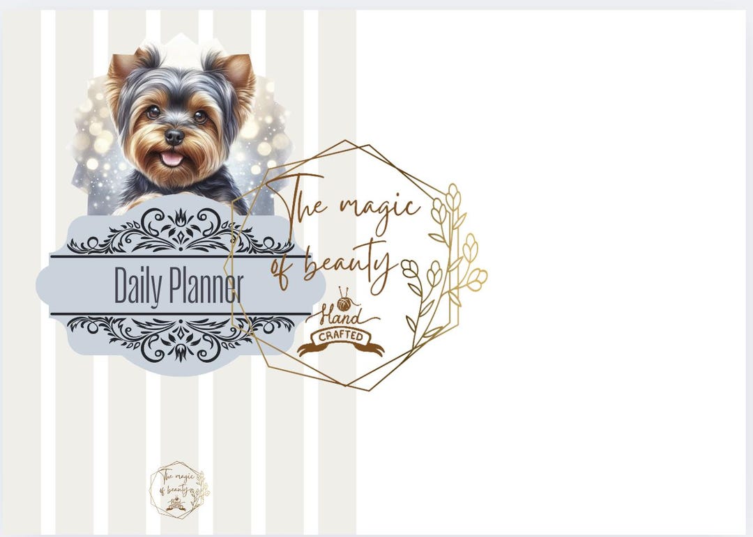 DAILY PLANNER PRINTABLE Printable Productivity Day Planner Diary Insert ...