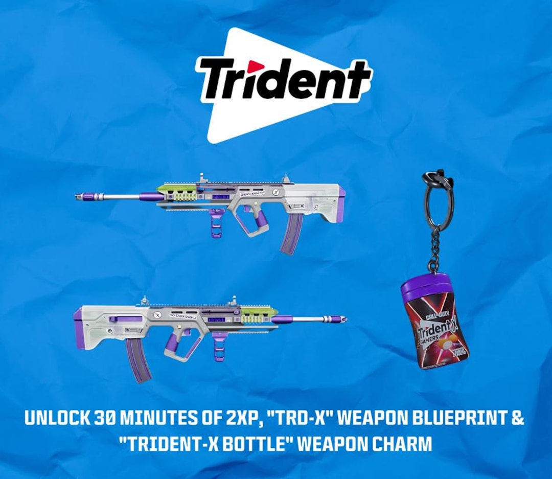 Modern Warfare Call of Duty MW3 Warzone Trident (TRD-X Blueprint ...