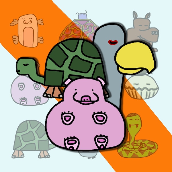 Primitive Graphics - Etsy