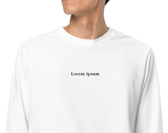 Lorem Ipsum Shirt - Etsy