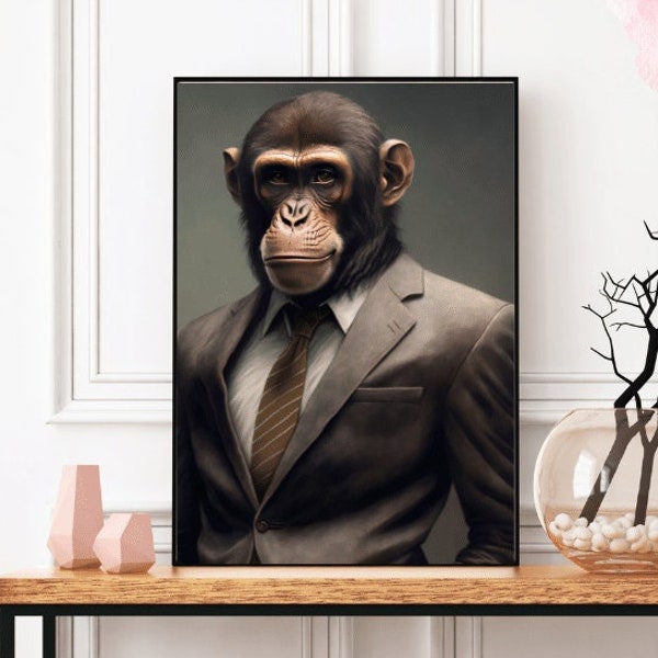 Monkey Picture Frame - Etsy