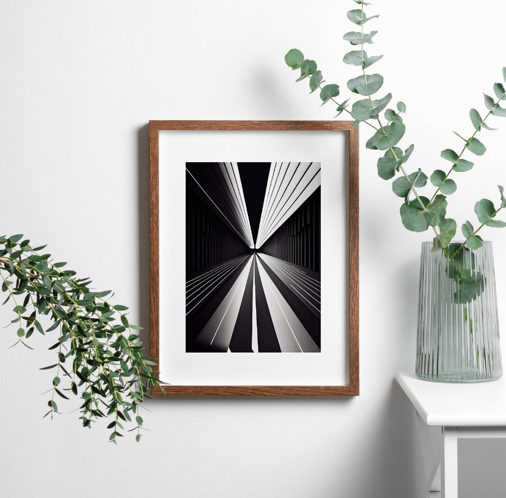 Straight Lines Abstract