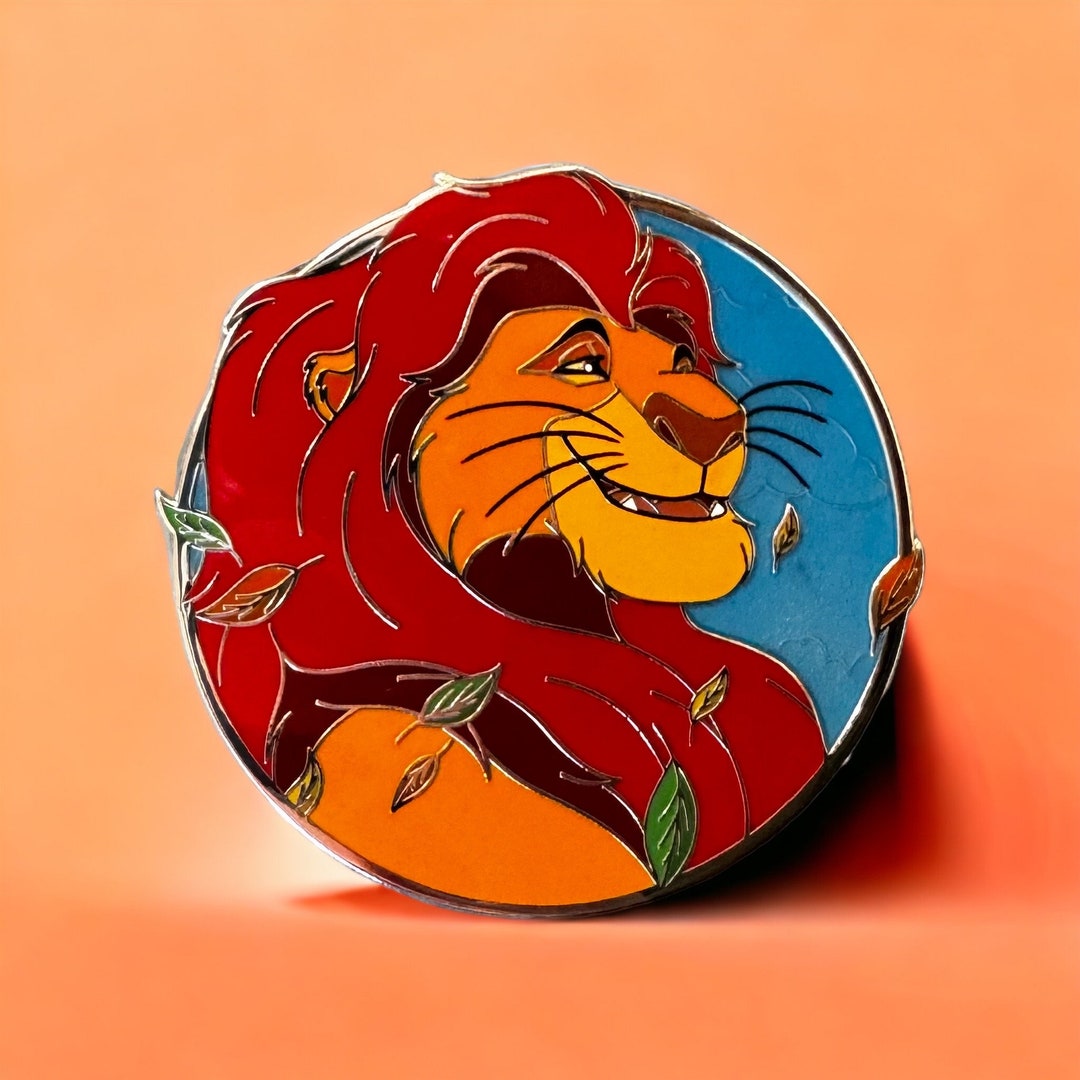 Mufasa Enchanted Profile Fantasy Pin - Etsy