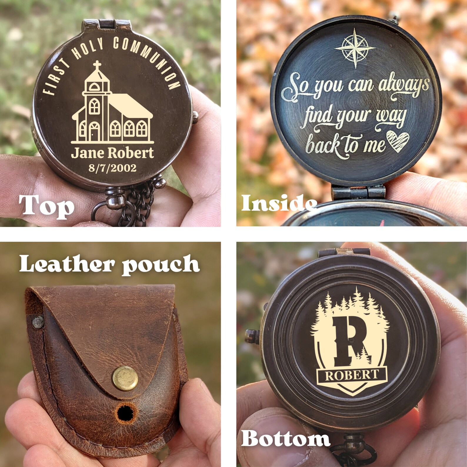 Personalized Compass Gift for Him Anniversary Gifts for - Etsy