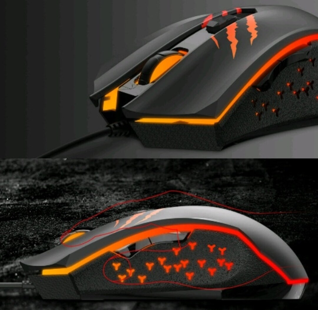 Havic Gamenote Gaming Mouse 2400DPI - Etsy