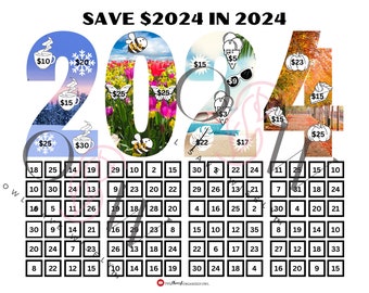 Save 2025 in 2025 SCRATCH OFF Savings Challenge | PHYSICAL Product ...