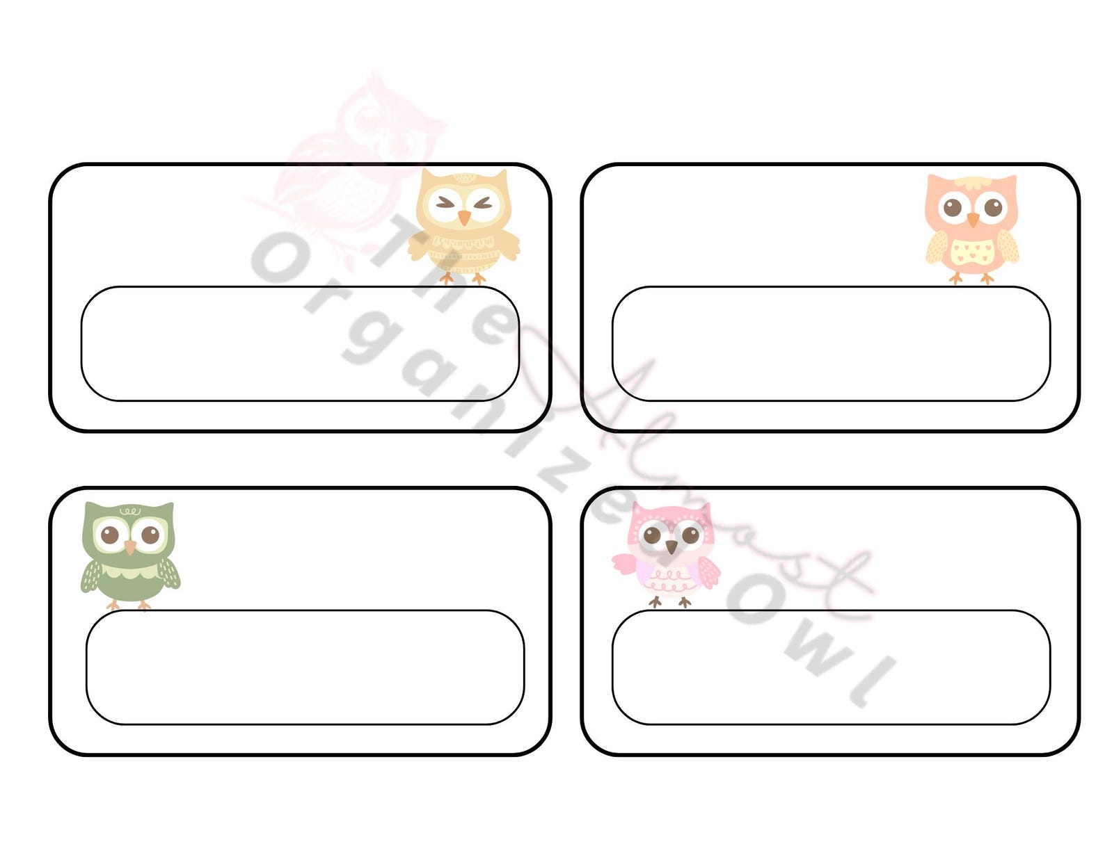 A7 Cash Envelope Inserts for Cash Wallets PDF | Printable Digital ...