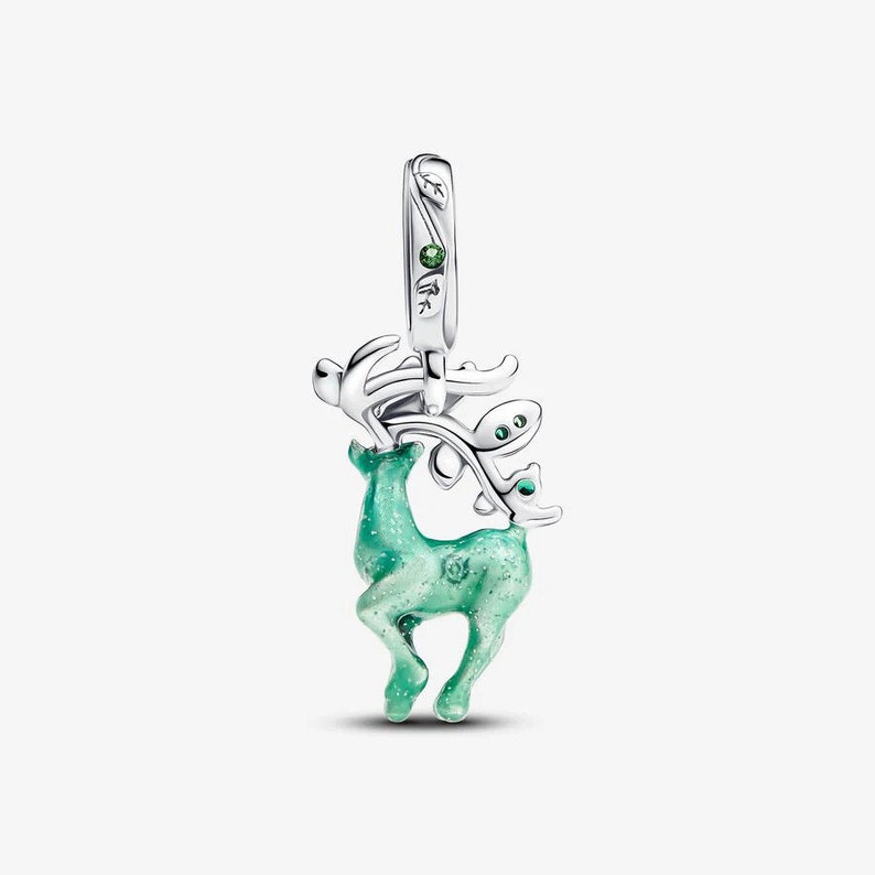 Glow-in-the-dark Deer Charm: 925 Sterling Silver Pandora Compatible - Etsy