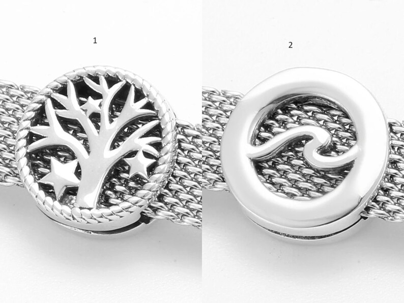 PR Charms 925 Sterling Silver | Reflection Clips Cat Paw Print ...