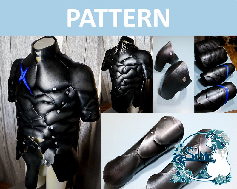 FE3H Dimitri Cosplay Costume Foam Armor Pattern Set COMPLETE SET - Etsy
