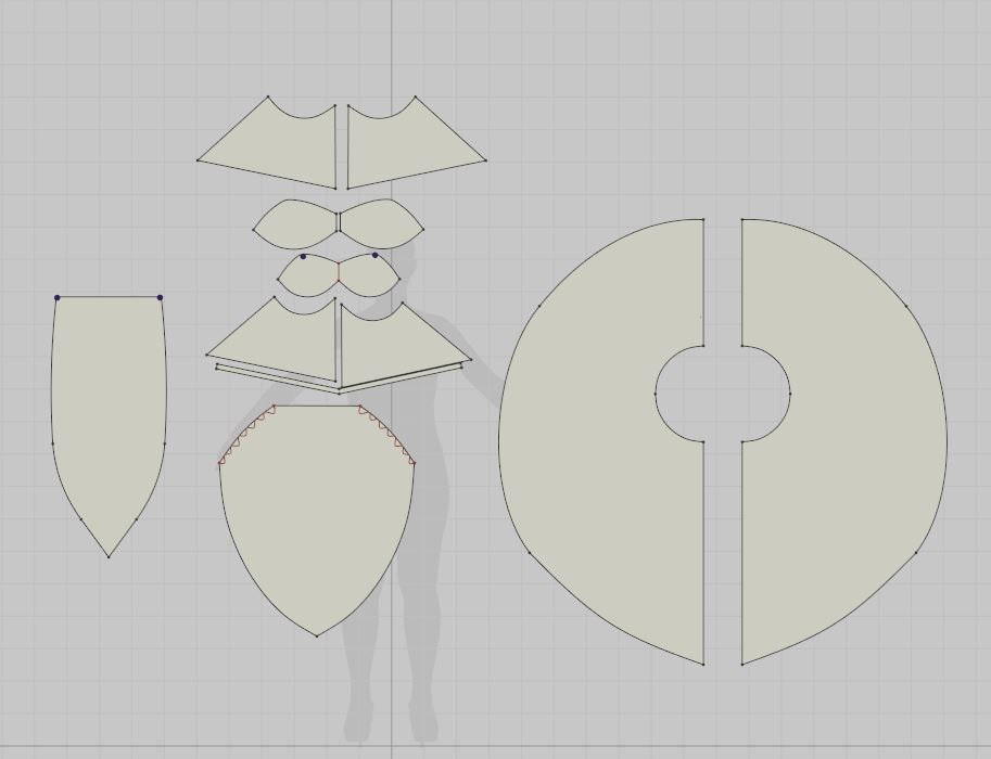 Cleopatra Sewing Pattern - Etsy