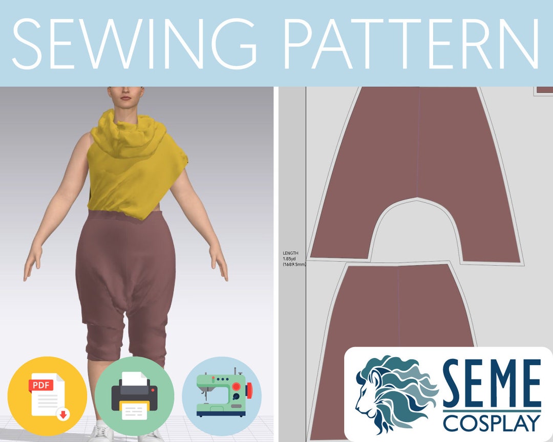 Clementine Catgame Sewing Pattern - Etsy