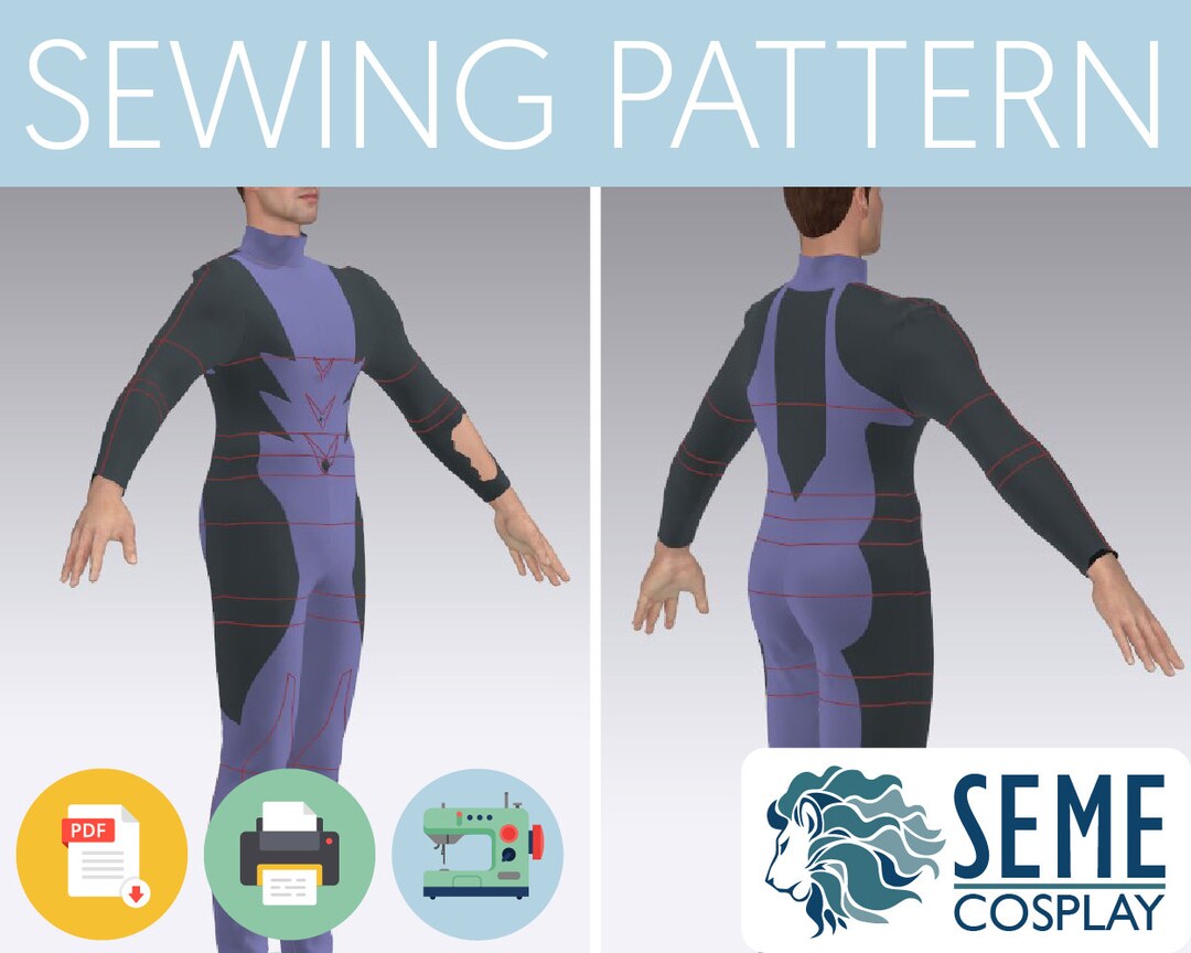 Nagisa Kaworu Sewing Pattern - Etsy