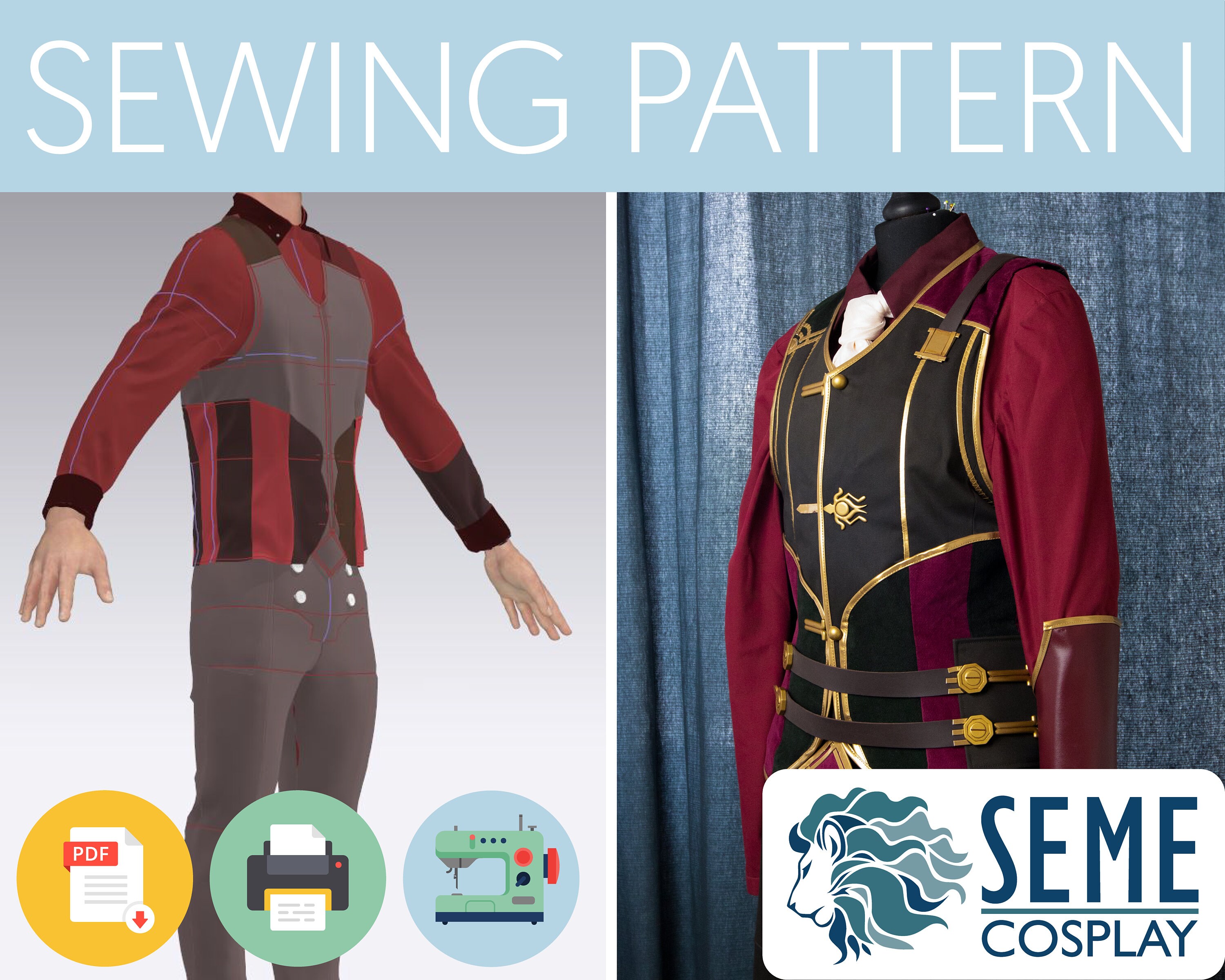 Silco LOL Sewing Pattern - Etsy