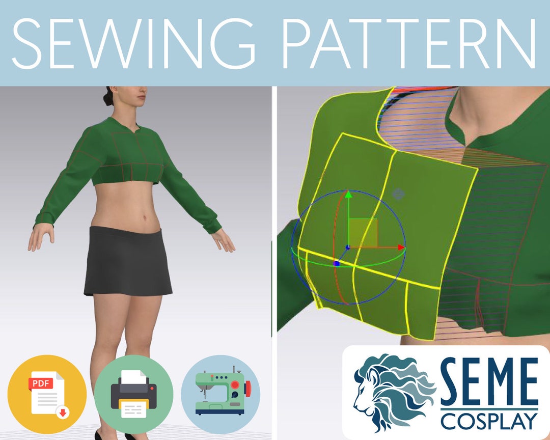 Parade Costume MV Destination Sewing Patterns - Etsy