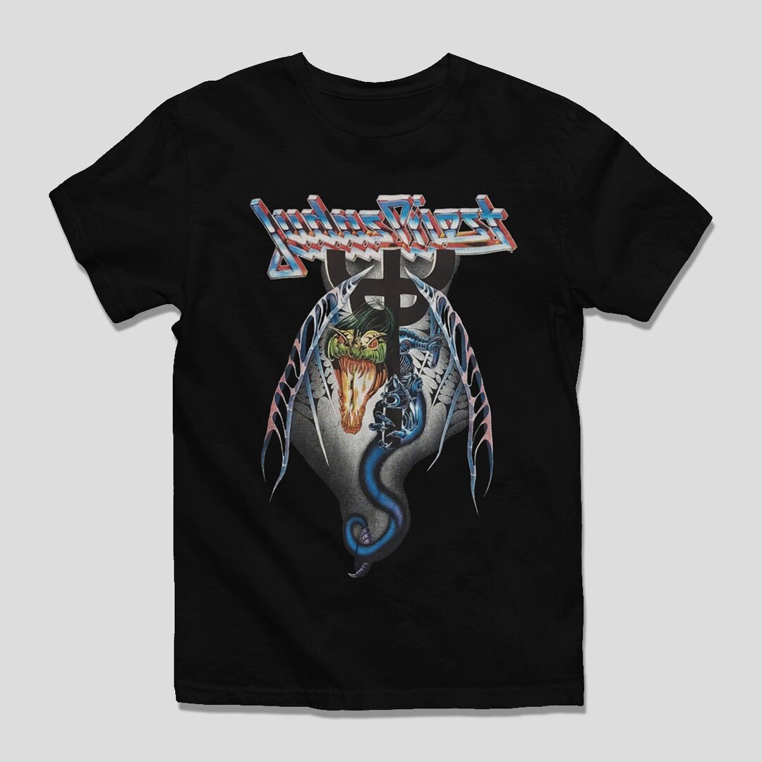 Vintage 90s Judas Priest Painkiller Tour Black Unisex T-shirt - Etsy