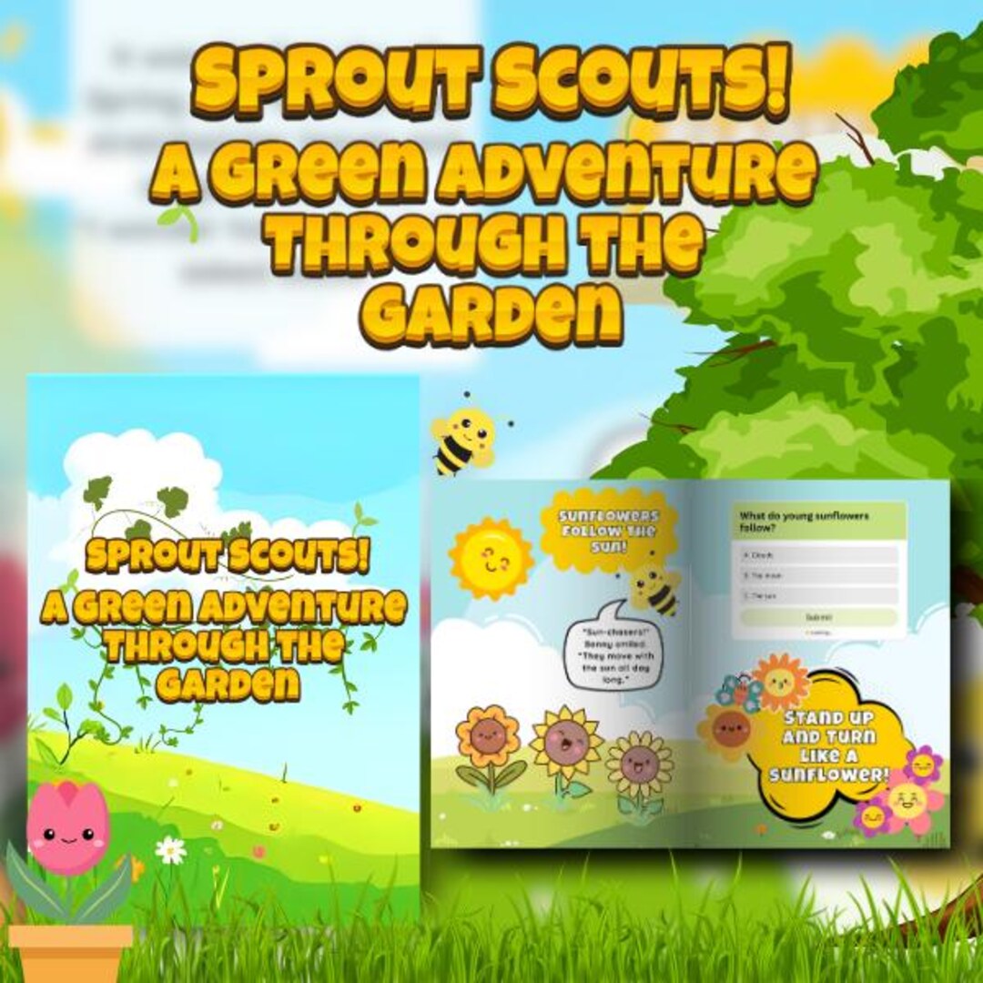 Plant Science Storybook for Kids | Printable Nature Activity Book ...