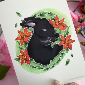 BTS Bunny JK Postcard Print • FINAL Stock - Etsy