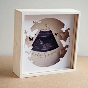 Baby Scan Photo Frame Template| Baby Ultrasound Picture Frame| Baby ...