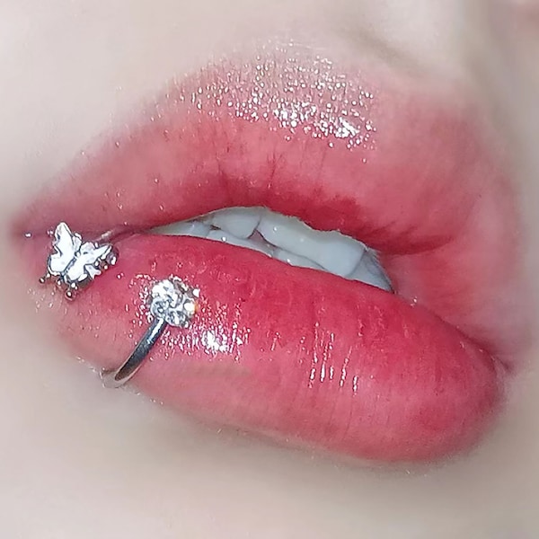 Lip Ring - Etsy