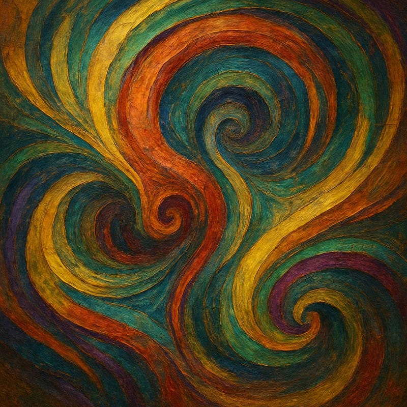 Swirl Painting - Etsy