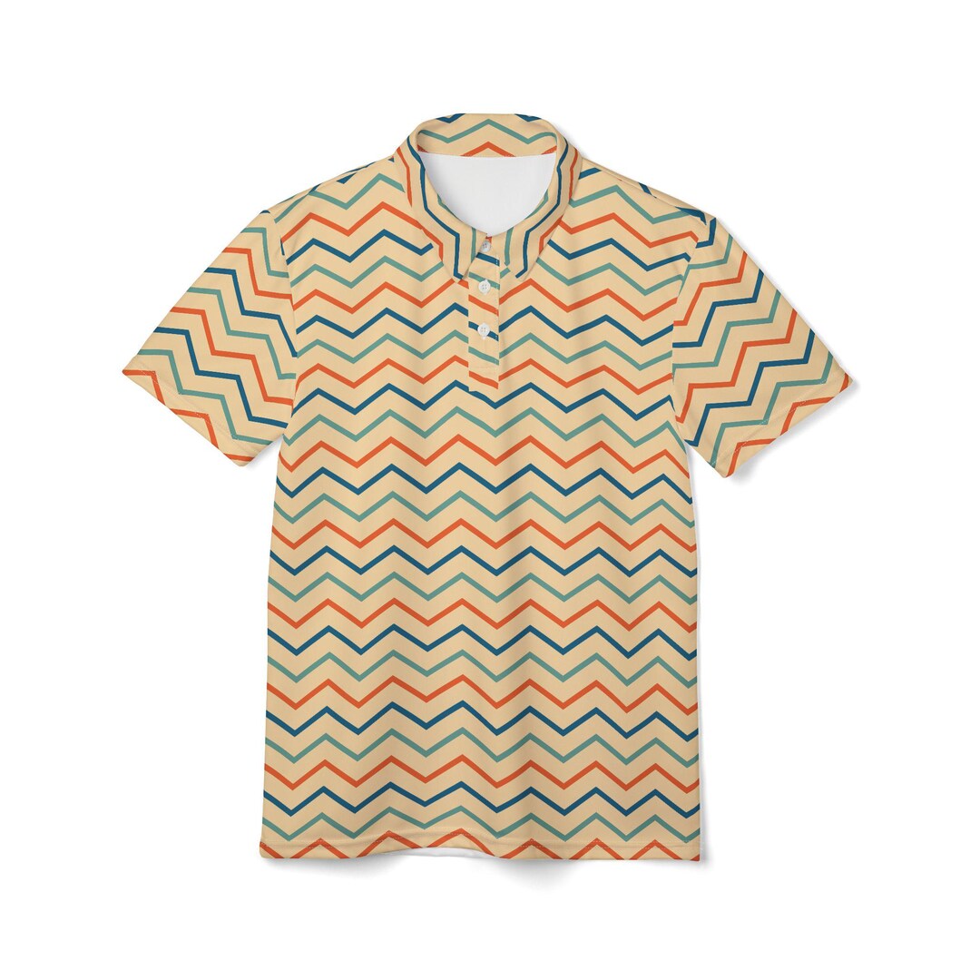 Unisex Vintage Polo Shirt 70s-inspired Classic Polo for Men & Women ...