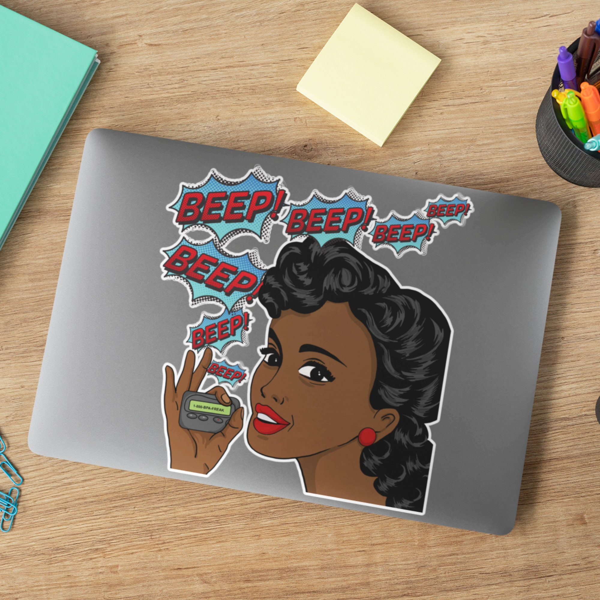 Funny Bumper Sicker MacBook Sticker MacBook Pro Sticker Pager Sticker ...