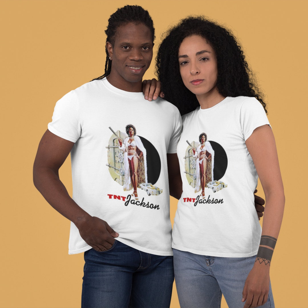 TNT Jackson Blaxploitation 1970s Superfly Pimp Unisex Garment-dyed T ...