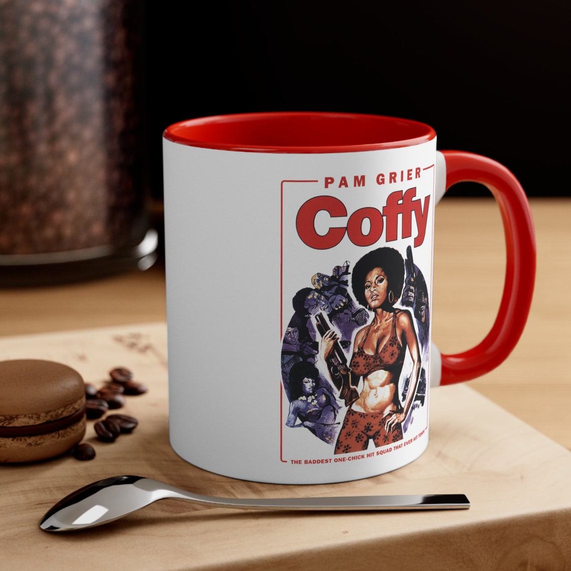 Pam Grier Jackie Brown Coffy Pam Grier Jackie Brown Foxy Brown Pam Grier 11oz Coffee Mug 11oz ...