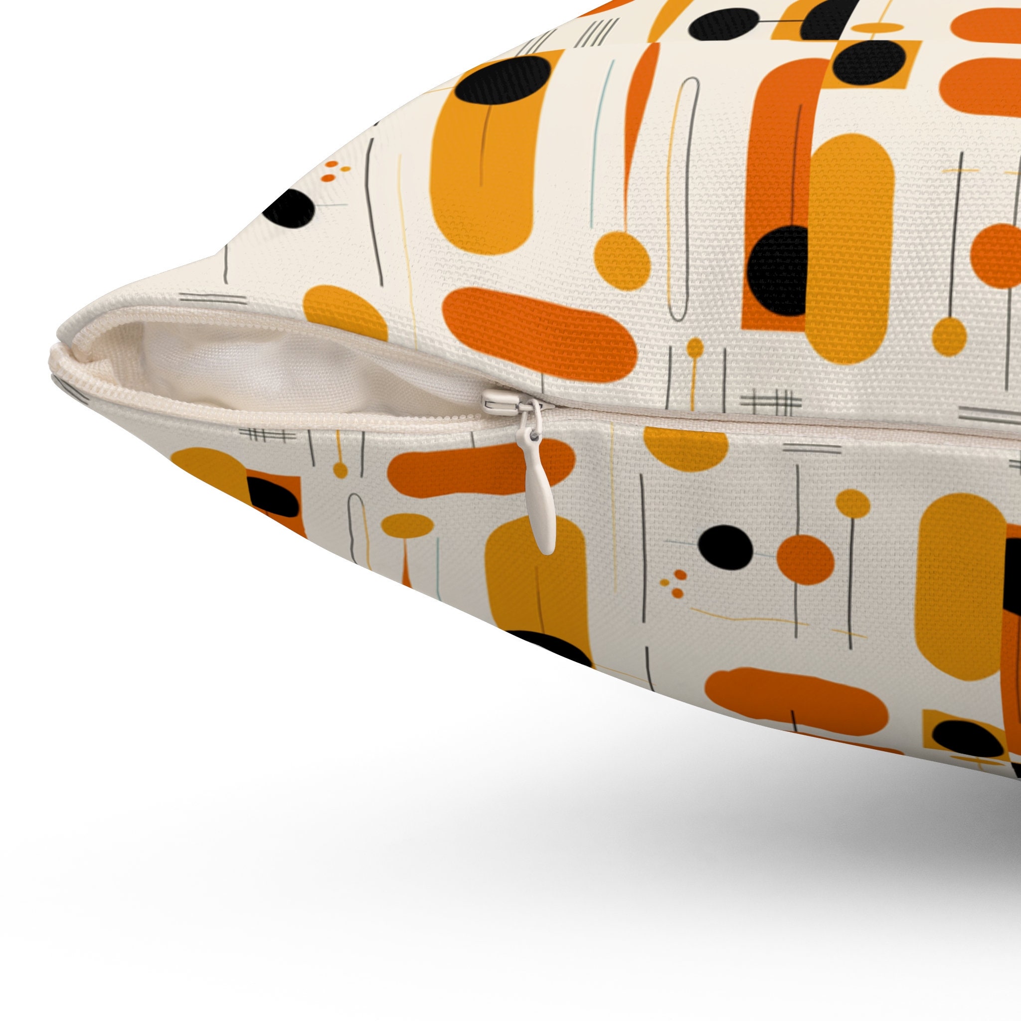 Mid Century Modern Pillow Mid Century Modern Fabric 50s Style Art Deco ...