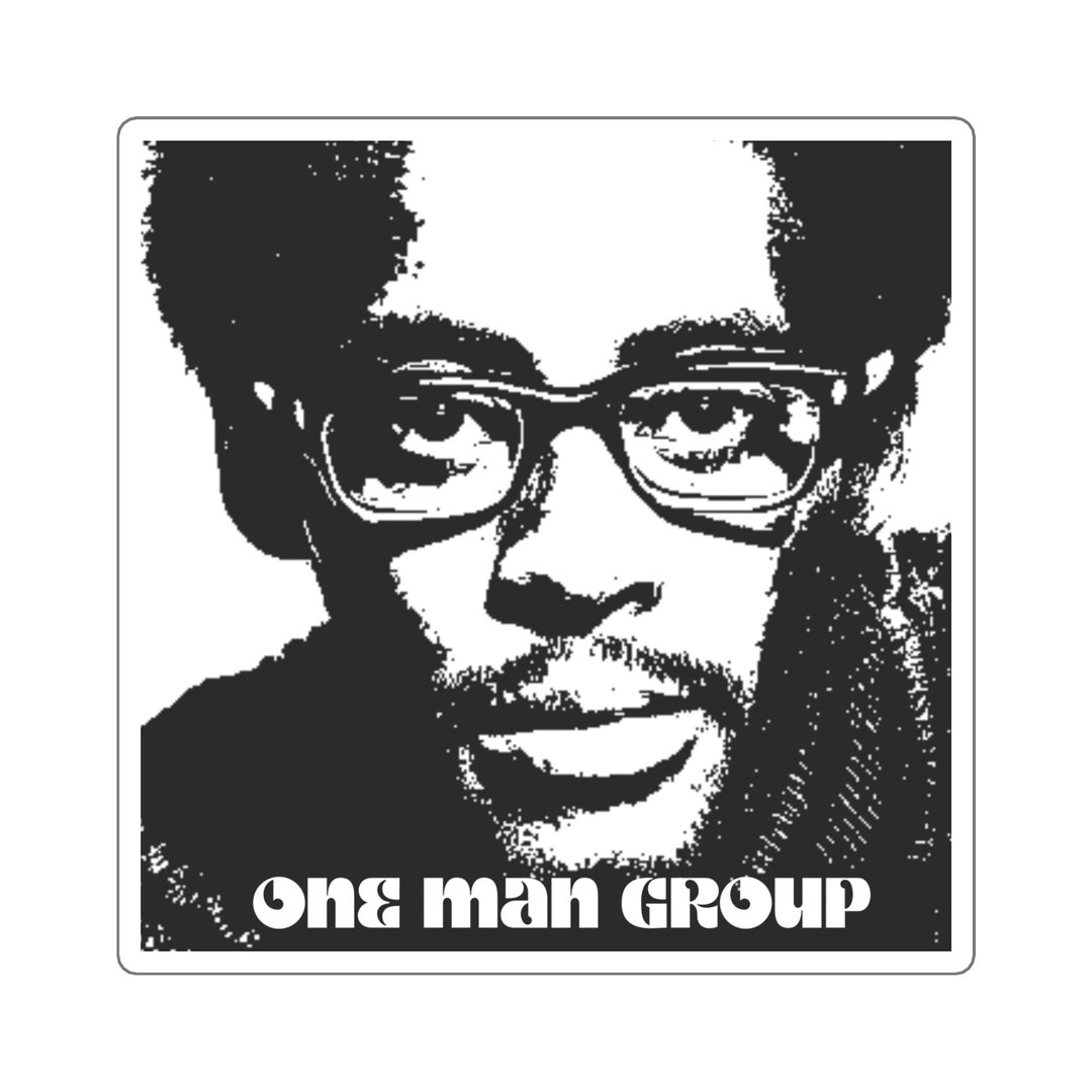 David Ruffin One Man Group Square Sticker - Etsy