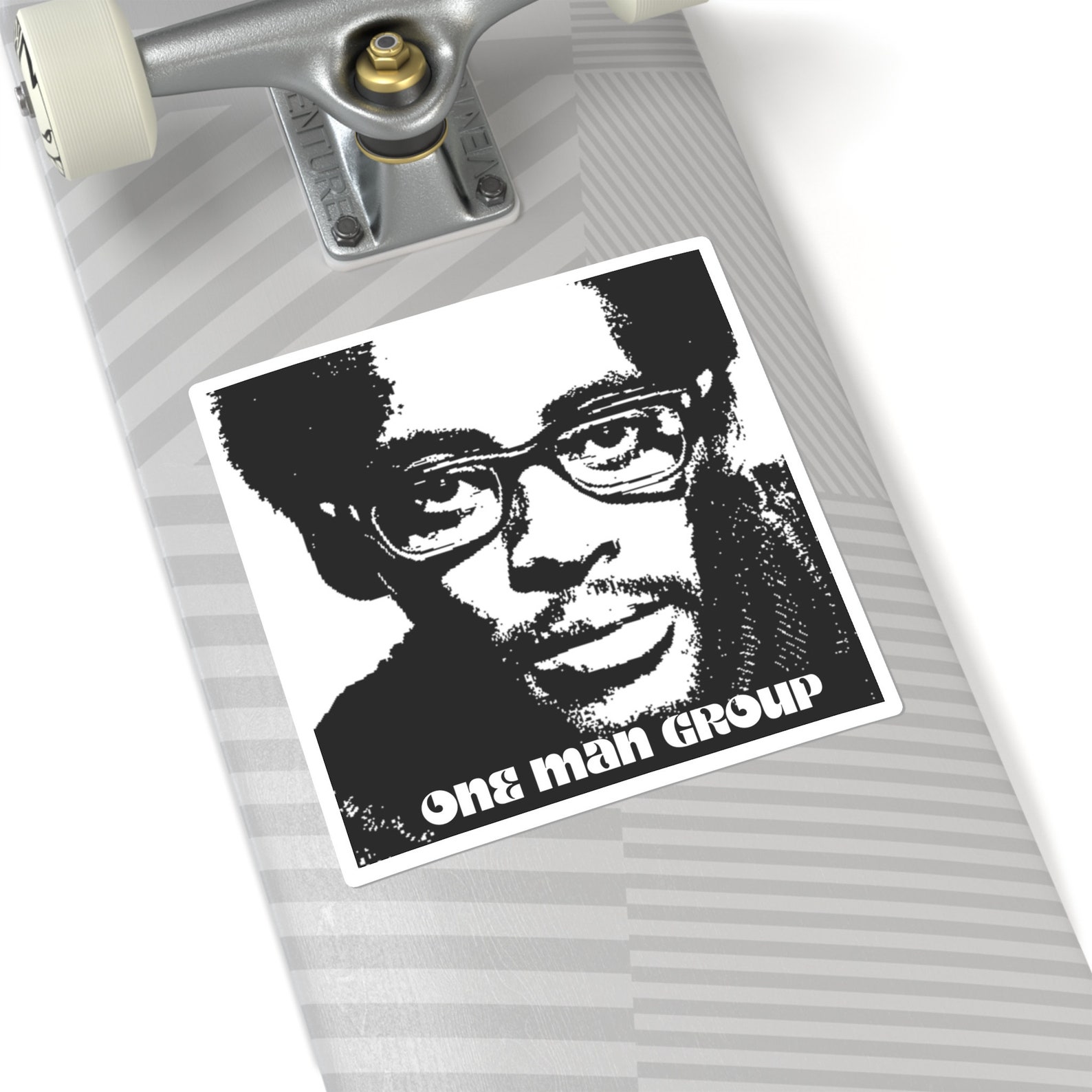 David Ruffin One Man Group Square Sticker - Etsy
