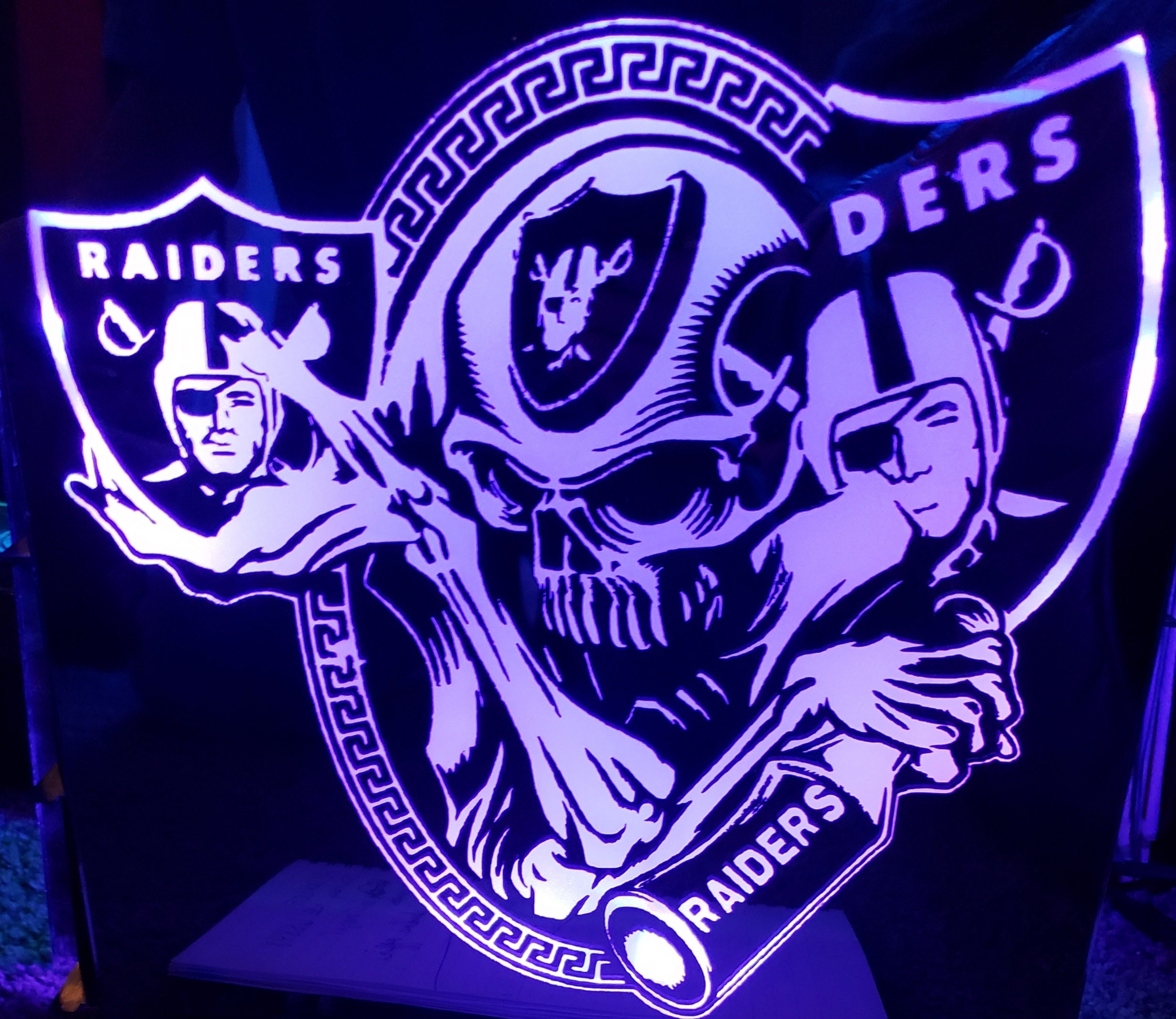 Oakland Raiders Skull Wallpaper