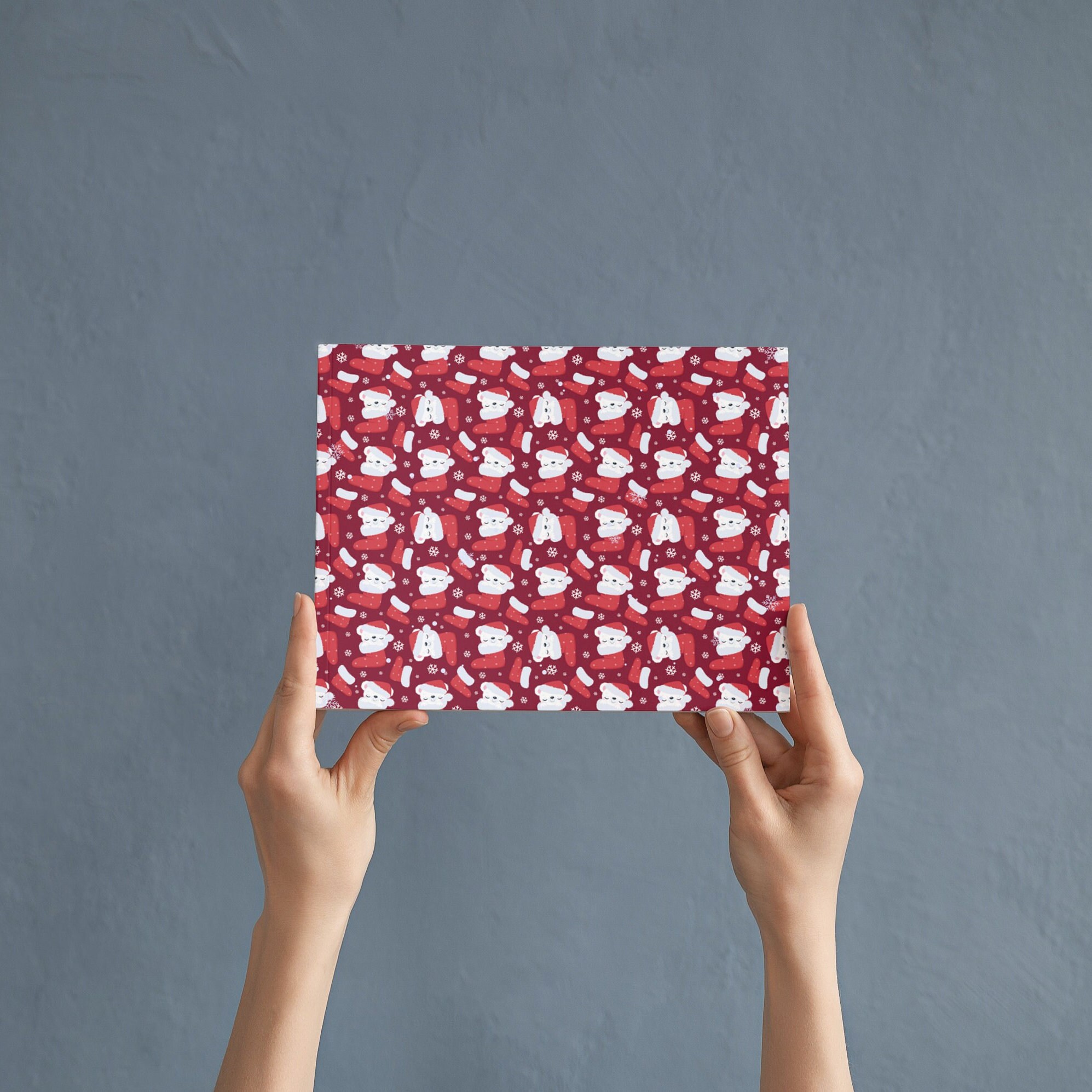 Winter Wonderland Polar Bear Digital Paper Pack: 12 Designs, 12"x12 ...