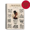 Personalized Black Woman African Hardcover Journal Sistas Notebook ...