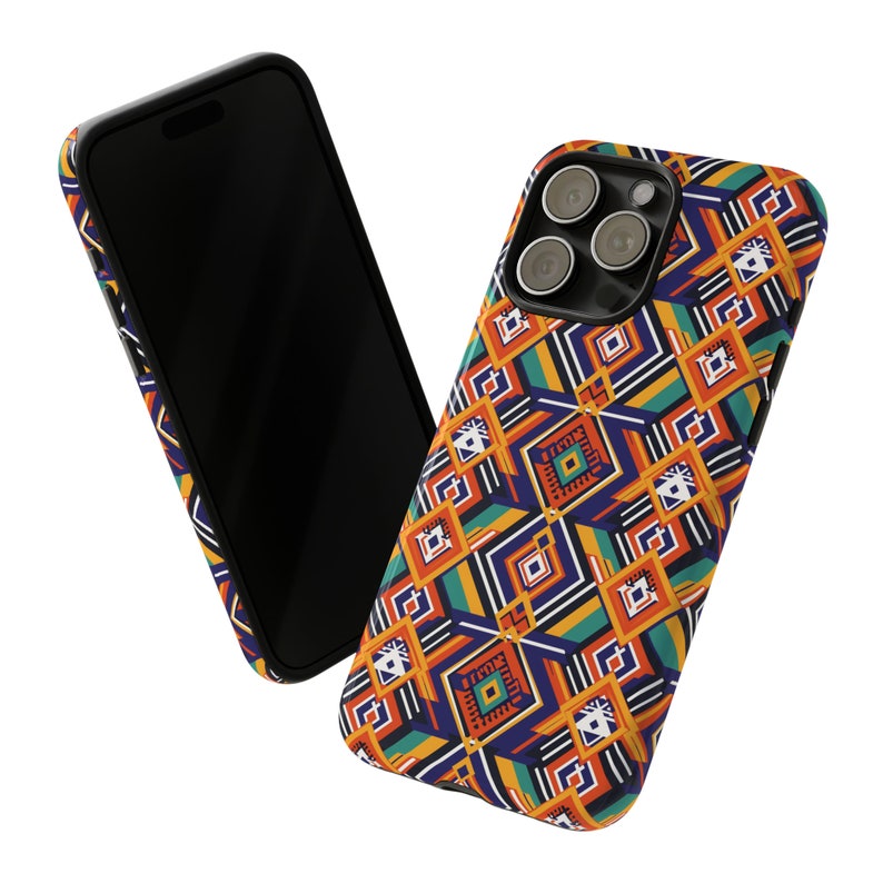 Colorful Kente Cloth Phone Case Black Girl Magic Phone Case - Etsy